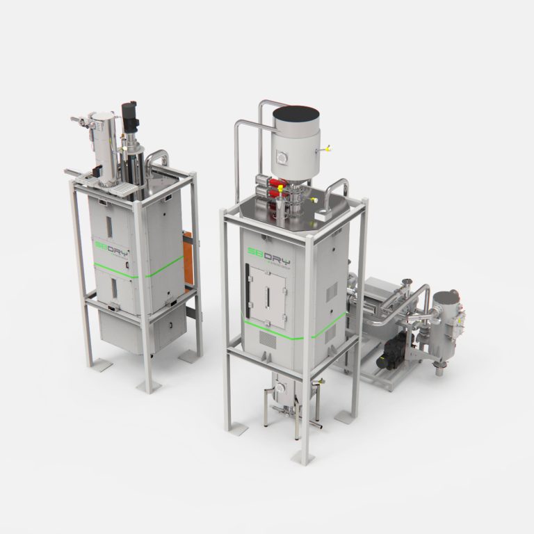 Material Handling & Drying Equipment for Plastic Extrusion